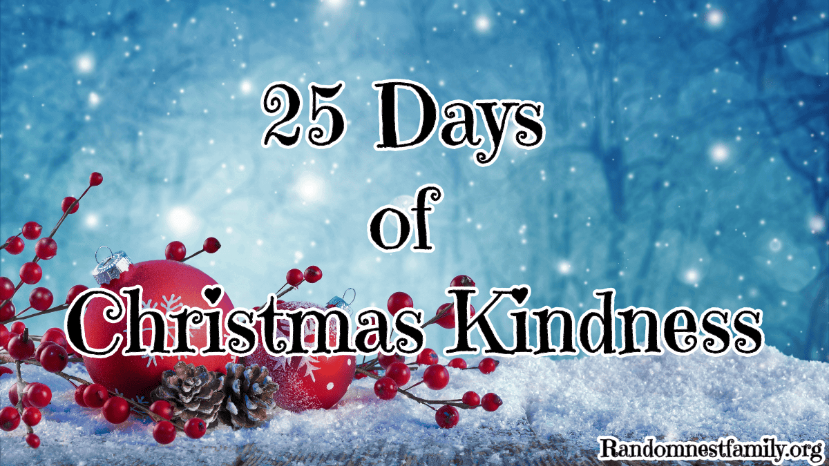 25 Days of Christmas Kindness Challenges | Randomnestfamily